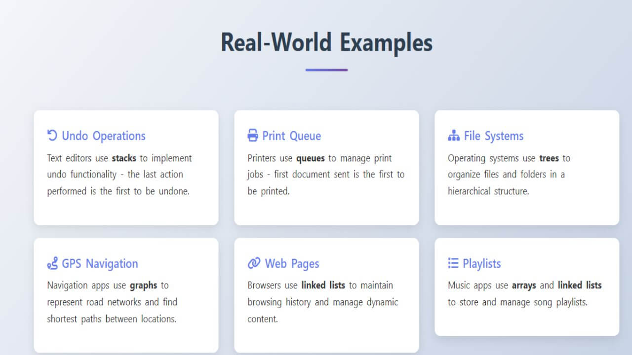 Data Structures - Binary Visual | Stack, Queue, Tree, Graph